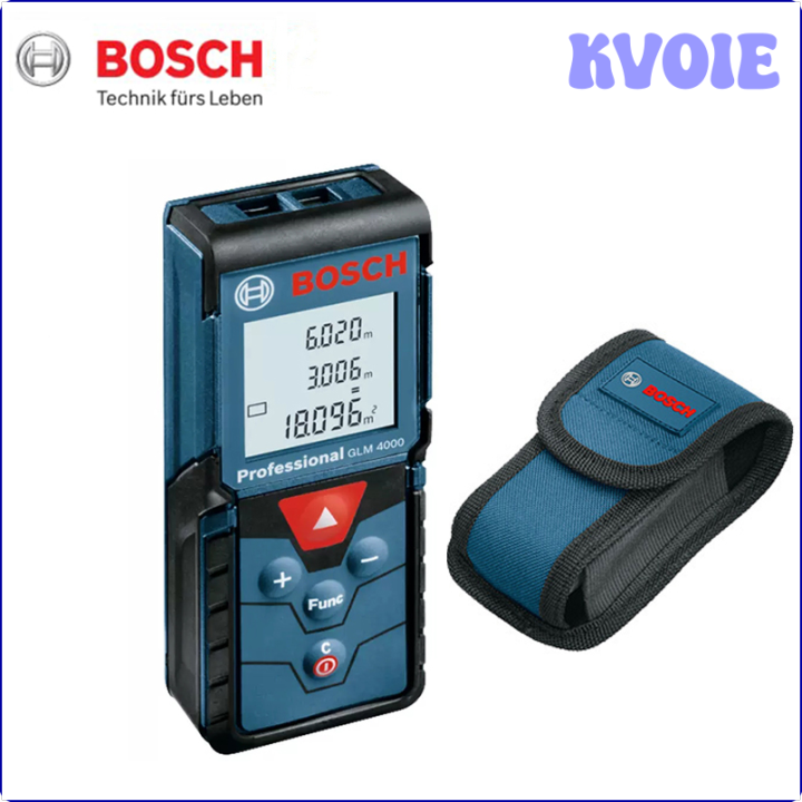 KVOIE Bosch Laser Range Finder GLM4000 Digital Laser Distance Meter 40m ...