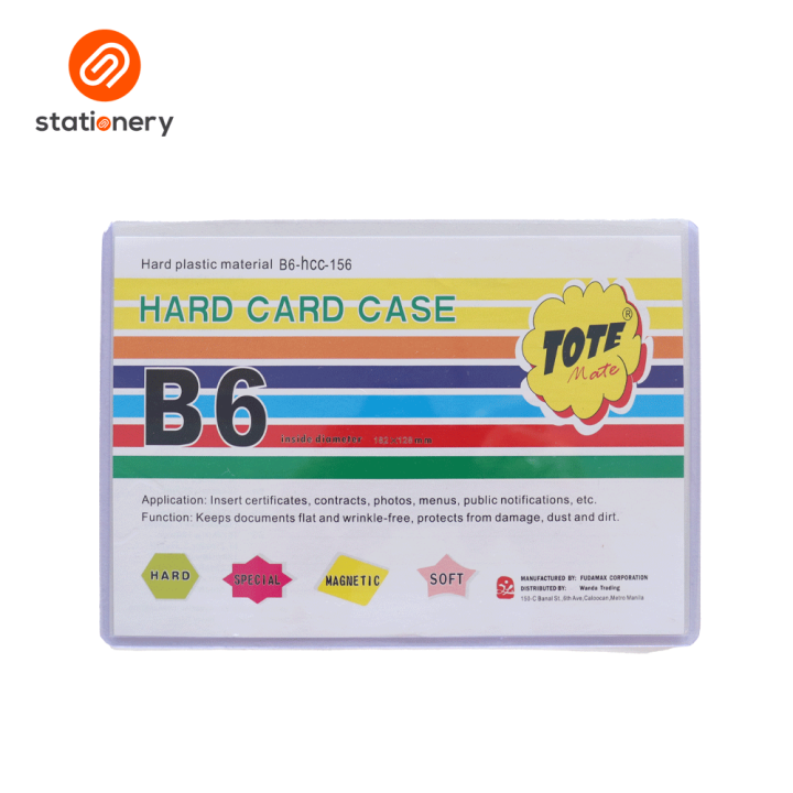 Hard Card Case B6 | Lazada PH