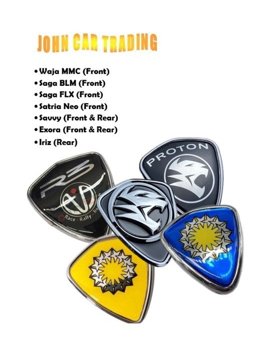 Proton Emblem Logo Waja / Saga Blm / Saga Flx / Satria Neo / Savvy ...