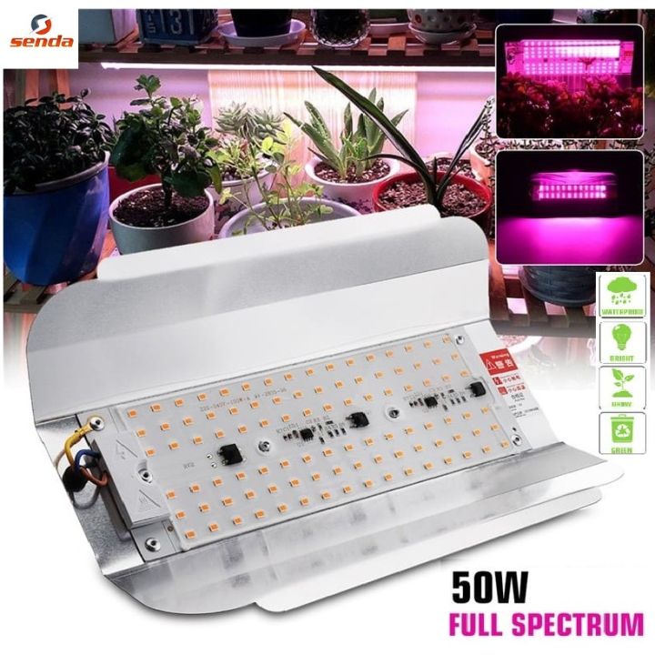 Mitch168 " LED Plant Grow Light, Full Spectrum Aluminum Made Grow ...