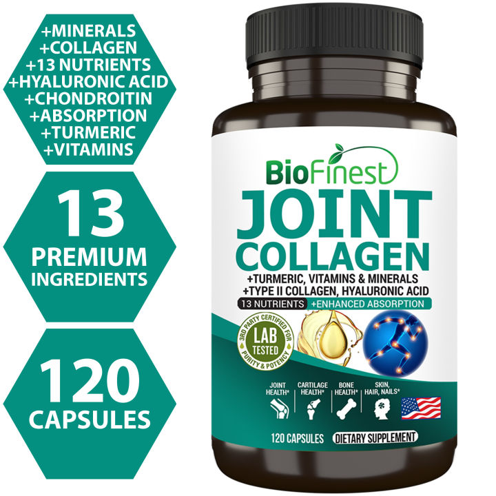 Biofinest Joint Collagen Supplement - Hydrolyzed Type 2 Collagen ...