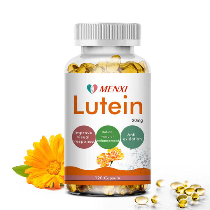 MENXI Lutein Zeaxanthin Eye Capsules Supports Dry Eye And Macular ...