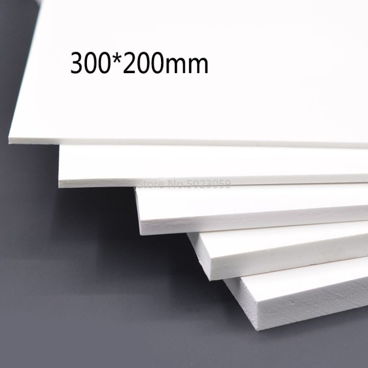 1piece White PVC Foam Board Handmade Model Making Material Plastic Flat ...
