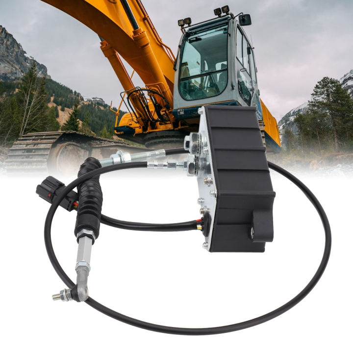 Excavator Throttle Motor Alloy Steel Excavator Accel Actuator Corrosion ...