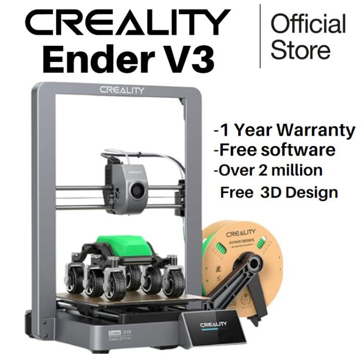 Creality Ender 3 V3 3D Printer, Core XZ for Max. 600mm/s Printing Speed ...
