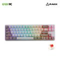 RAKK Pluma Trimode 68 Keys Outemu Red / Blue / White RGB / PLUMA V2 67 ...