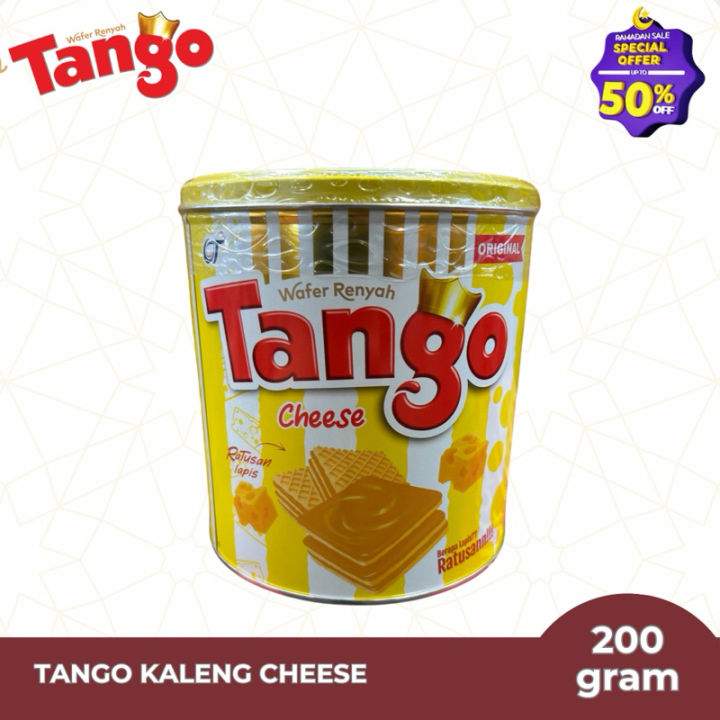 TANGO WAFER TIN CHEESE COCONUT MILKY CHOCO 200 GRAM KALENG TERMURAH ...