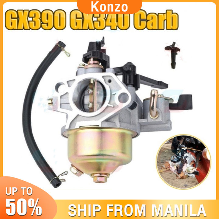 HONDA GX390 Carburetor Replacement 13HP Gasoline Engine GX340 Generator Lawn Mower Motor ...