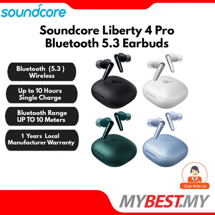 Anker Soundcore Liberty 4 Pro Earbuds A3954 | 3x Stronger Noise ...