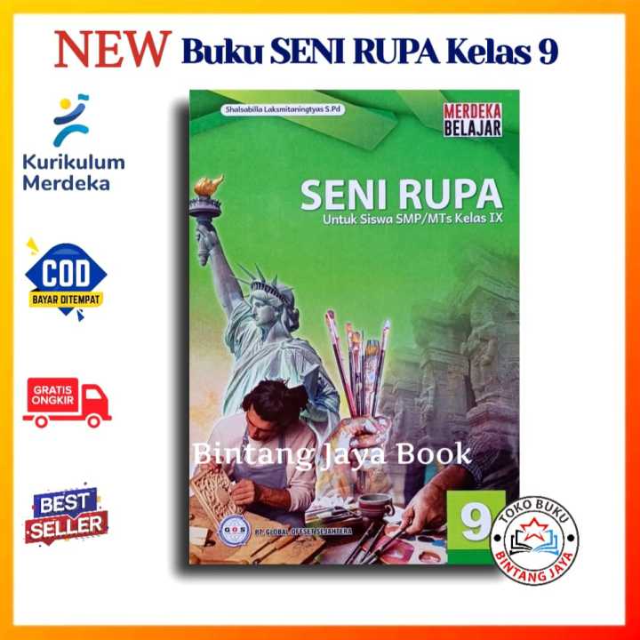 Buku Siswa Seni Rupa SMP Kelas 9 Kurikulum Merdeka - Buku Seni Rupa Kelas IX SMP/MTs Penerbit Cv ...