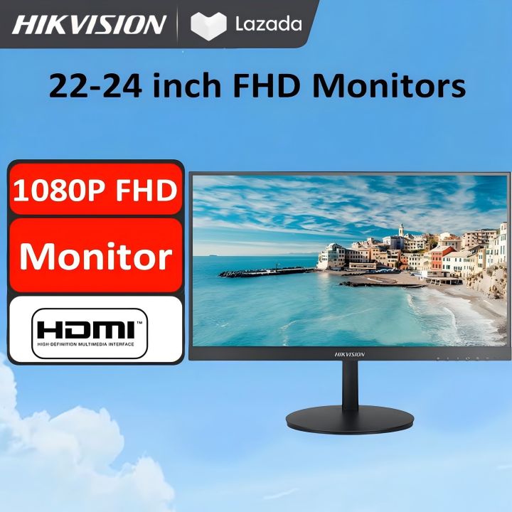 Hikvision 21.5 / 23.8 inch Surveillance Monitor FHD Video Monitor ...