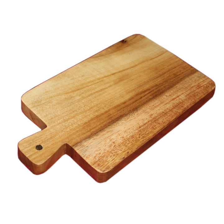 SANDERWOOD Rectangular Wooden Chopping Board w/ Handle 1x7x12 inches | Lazada PH