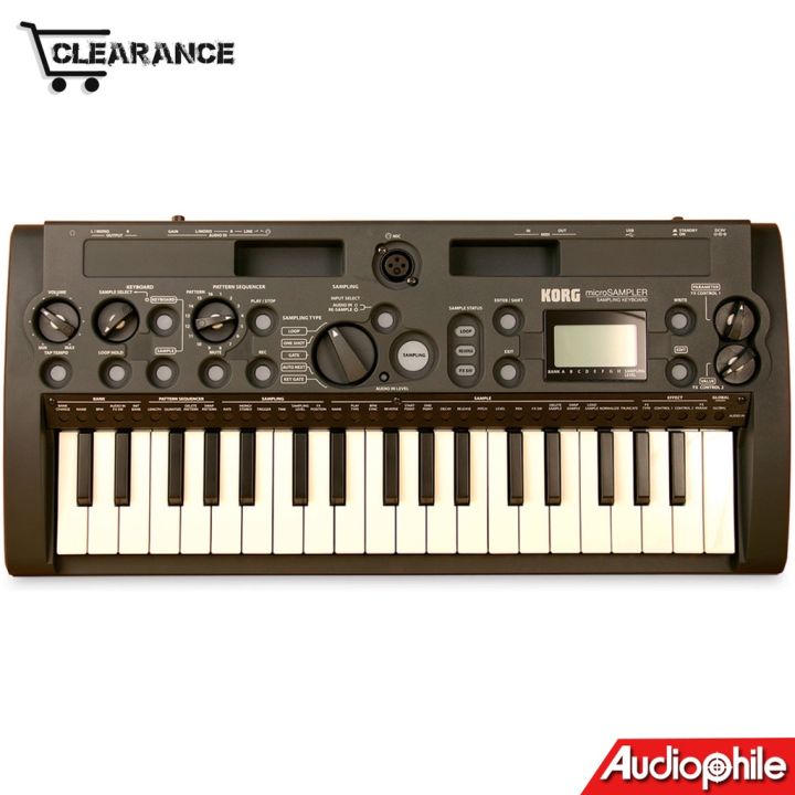 COD Korg microSAMPLER (MS-1) (Clearance) - 37-Key Sampling Keyboard ...