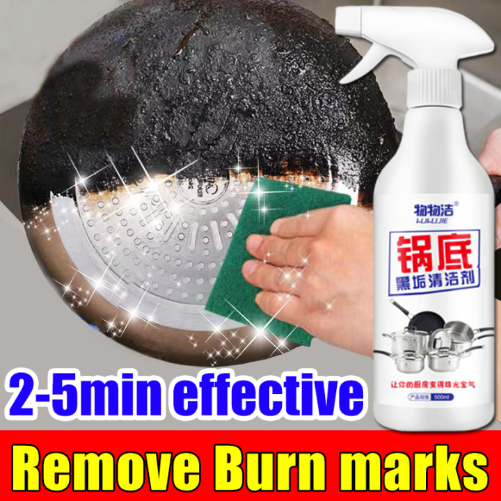 500ml The black pot becomes a new pot Qns oven cleaner cookware cleaner ...