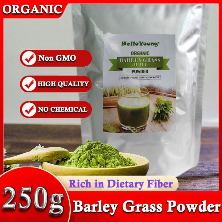 Barley grass official store Organic Barley Grass Powder original 250g ...