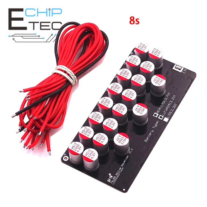 3S 4S 6S 7S 8S 10S 13S 14S 16S 20S 5A Active Equalizer Balancer Lifepo4 Ternary Lithium Li-Ion ...