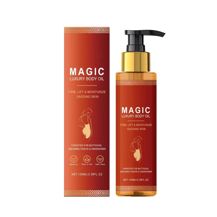 Magic Luxury Body Oil, Firming and Moisturizing Treatment for Sagging ...