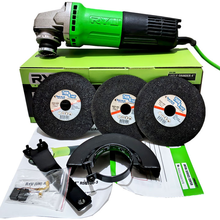 Ryu Gerinda Tangan 4 Inch / Angle Grinder 4inch RSG 100-3 - Gerinda 4 ...