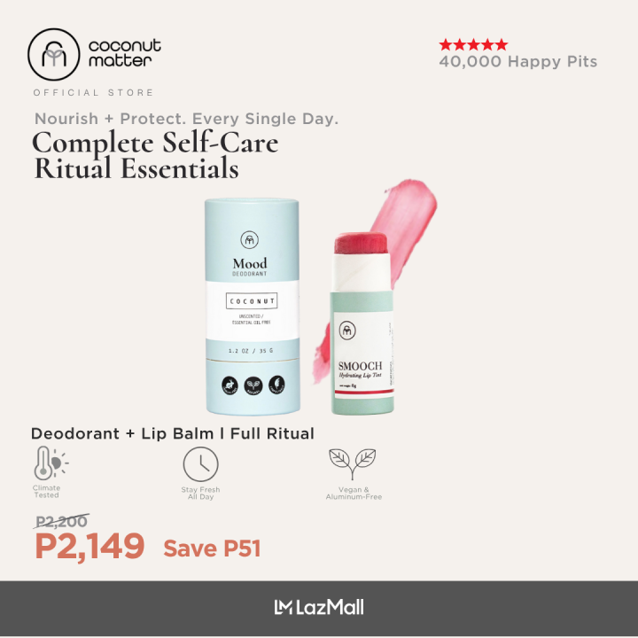 Coconut Matter Complete Self-Care Ritual Essentials MOOD Natural ...