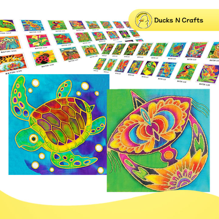 (Free Gift) Batik Painting Traditional Art with Organic Dyes (Kids DIY ...