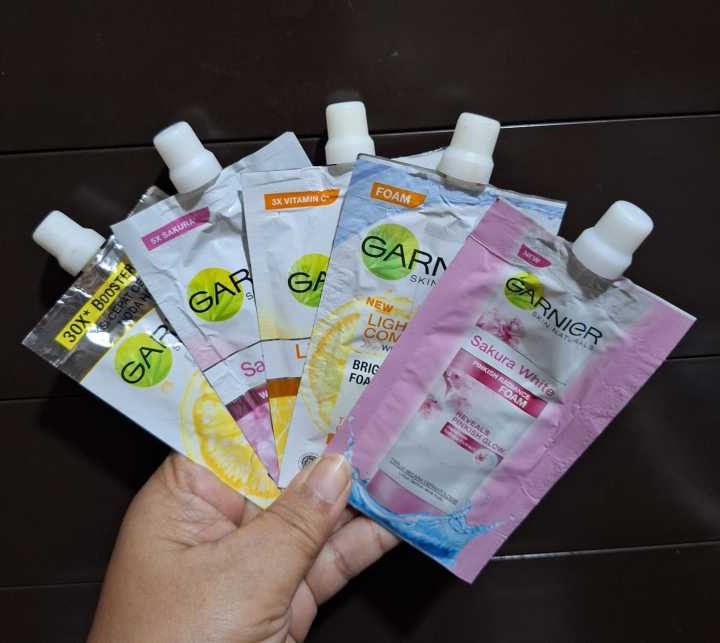 GARNIER SACHET 7ML ALL VARIAN // BODY SERUM | Lazada Indonesia