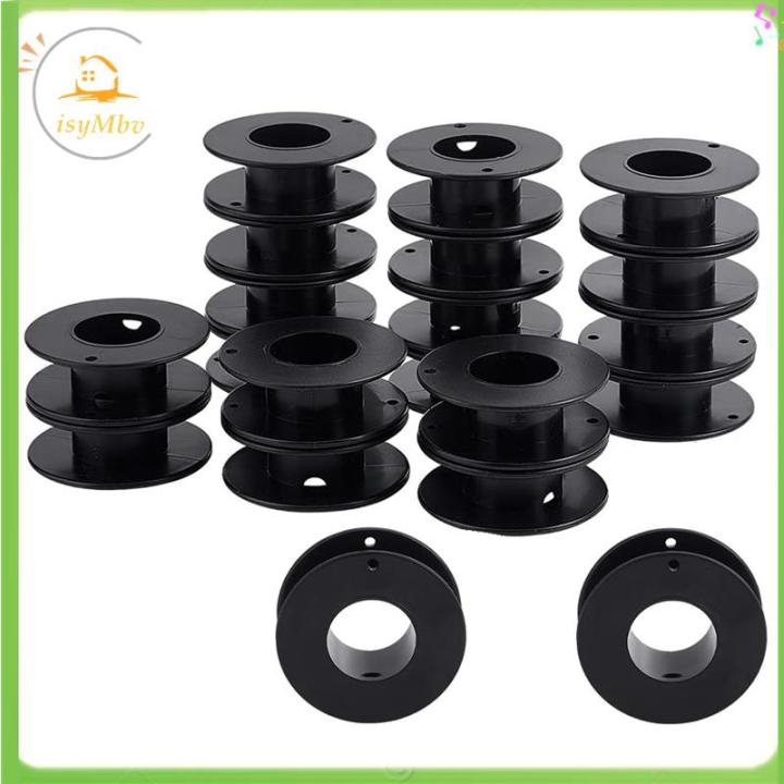 20pcs Empty Spools, 2.1x0.7 Inch Plastic Thread Spools Ribbon Spools ...