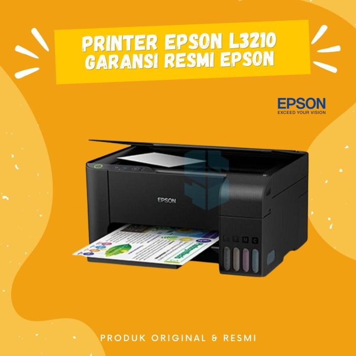 Printer Epson L3210 Pengganti L3110 Print Scan Copy Garansi Resmi ...