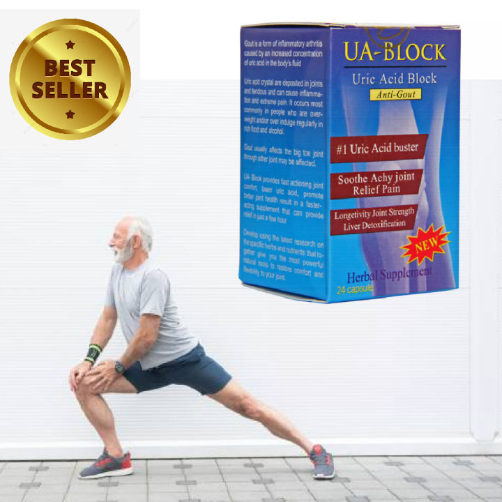 original 100% UA Block Uric Acid Block Anti Gout 24’S | Health ...