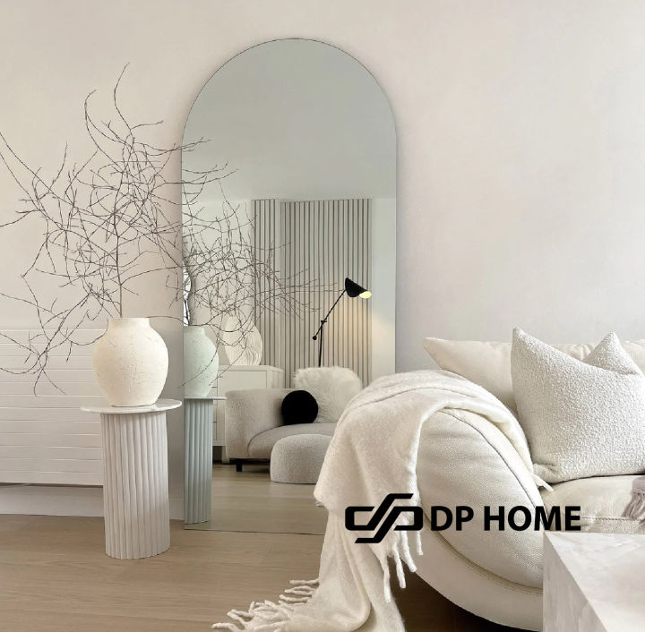 Frameless Arch Mirror Dressing Mirror Make Up Mirror Ins style Mirror ...