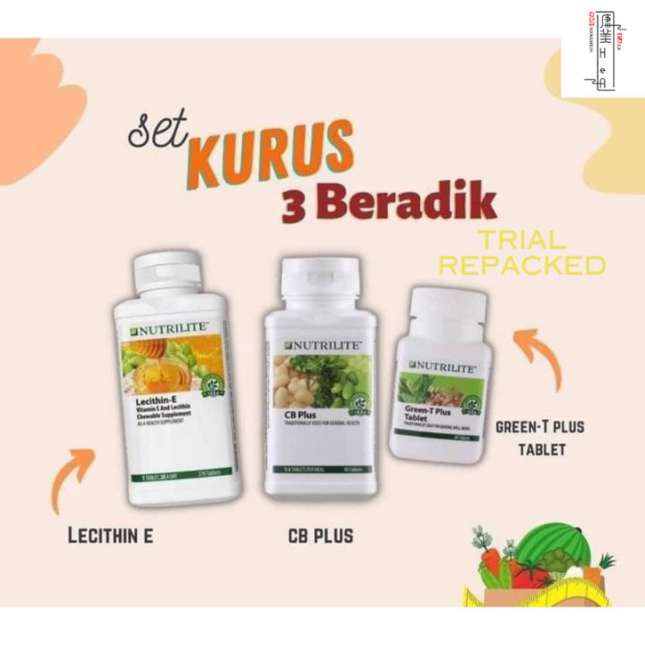 [100% Authentic Guarantee] READY STOCK Amway Nutrilite Set Kurus Viral ...