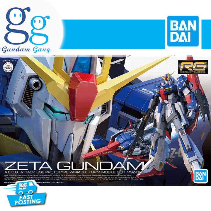 RG Zeta Gundam [Gundam Gang] | Lazada