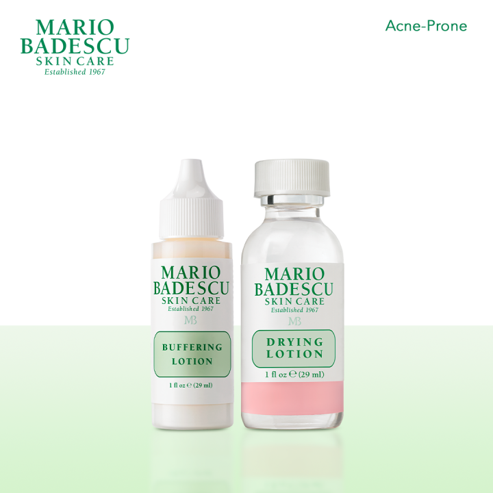 [April EXCLUSIVE BUNDLE] Mario Badescu Acne Daily Set [Salicylic Acid ...