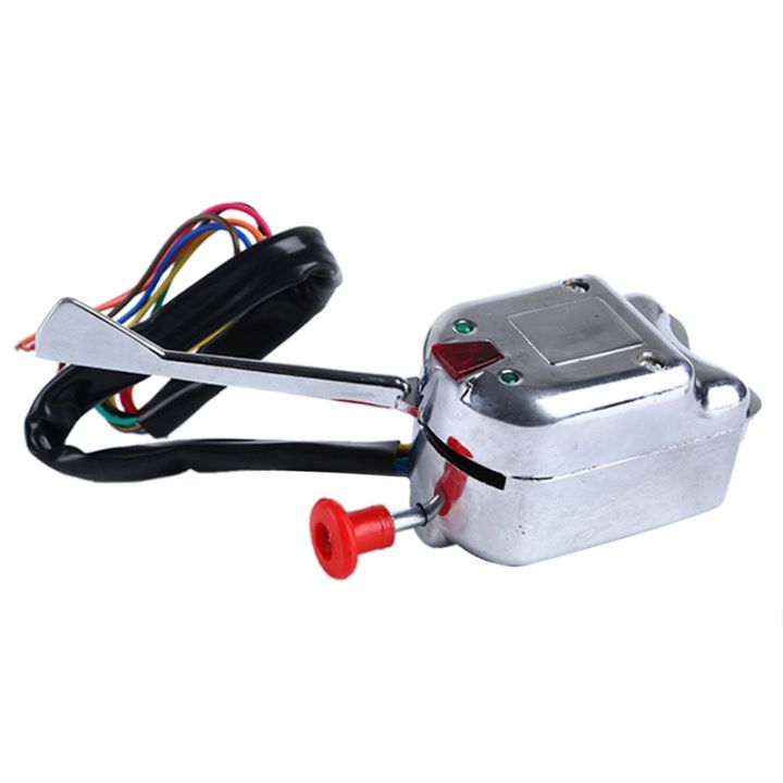 (WBNC) Chrome 12V Universal Rat Turn Signal Switch for | Lazada