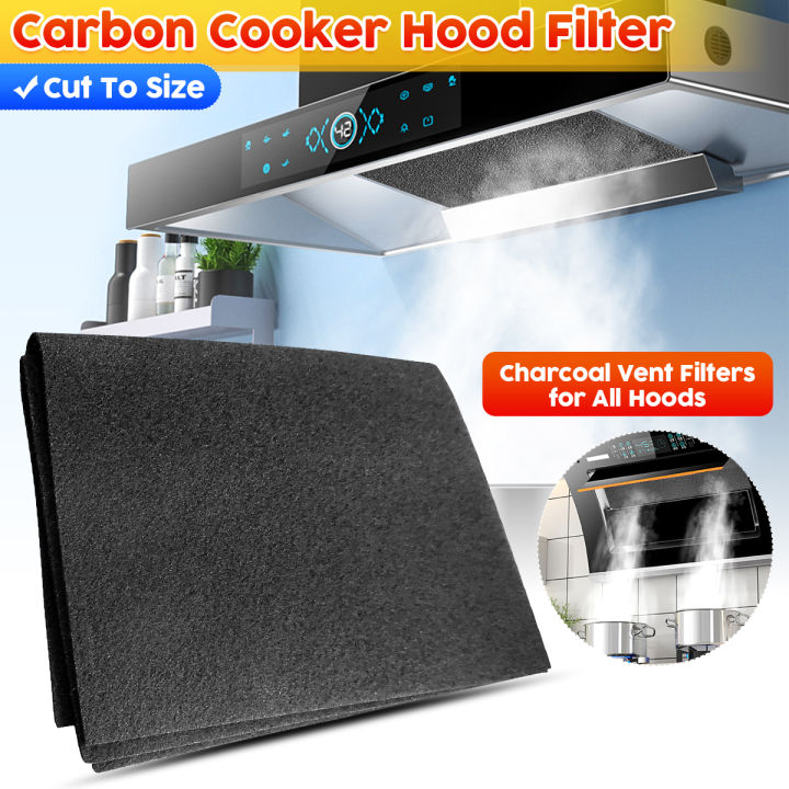 Filtration Carbon Cooker Hood Filter, Charcoal Vent Filters for All ...