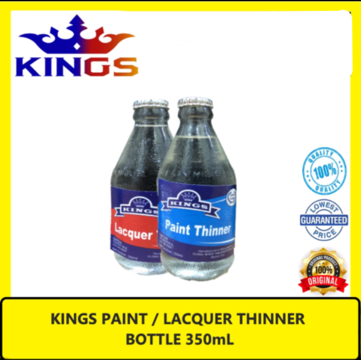 KINGS PAINT THINNER / LACQUER THINNER 1 BOTTLE 350CC | Lazada PH