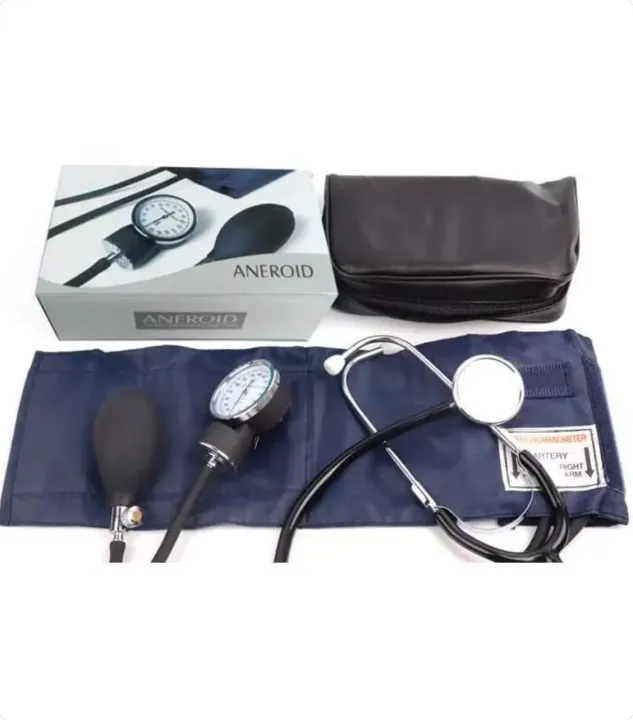 Indoplas Aneroid Blood Pressure Sphygmomanometer IP168 With Stethoscope | Lazada PH