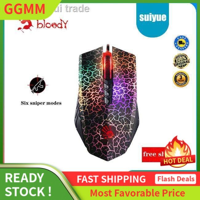 【หนู】 A4Tech Bloody A70 Usb เมาส์สําหรับเล่นเกม gift | Lazada.co.th