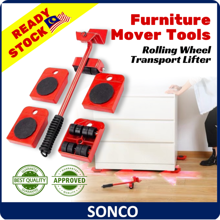 SONCO Furniture Transport Lifter Mover Tools Rolling Wheel Corner ...