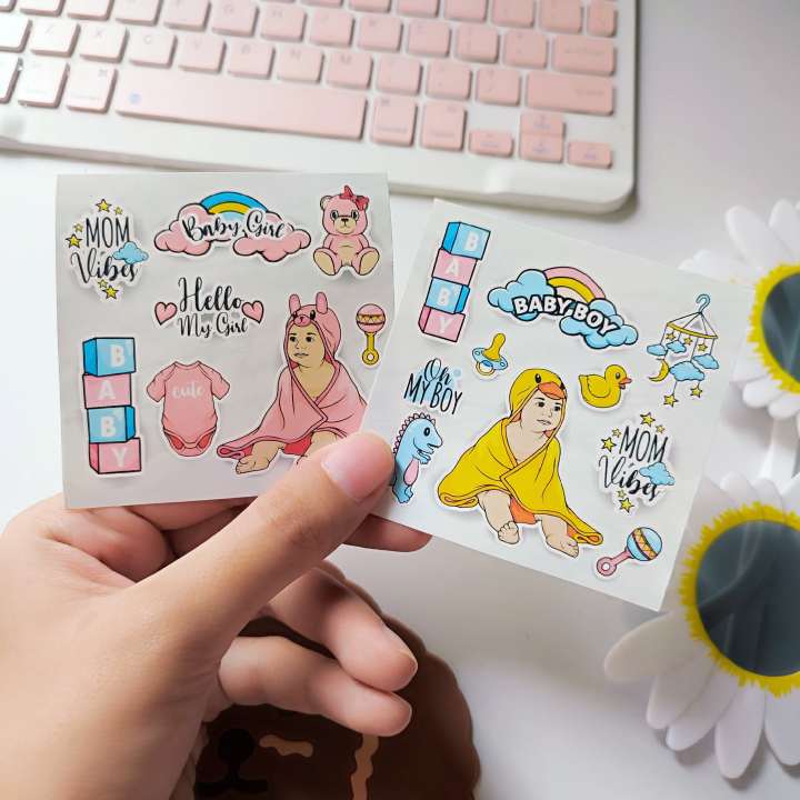 STIKER BABY NEW BORN AESTHETIC STIKER CASE HP STIKER TUMBLR PACK ...