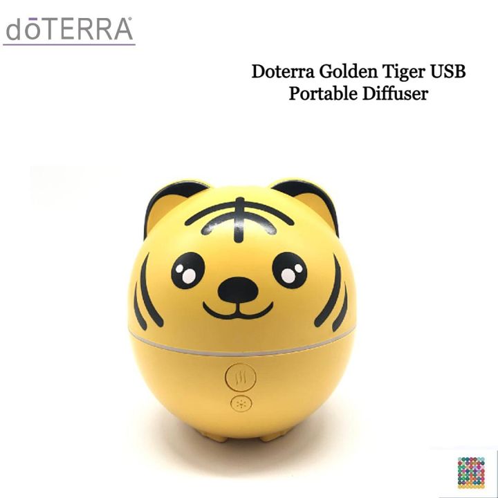 DT D.O.T.E.R.R.A Golden Tiger USB Portable Diffuser with Free Sticker ...