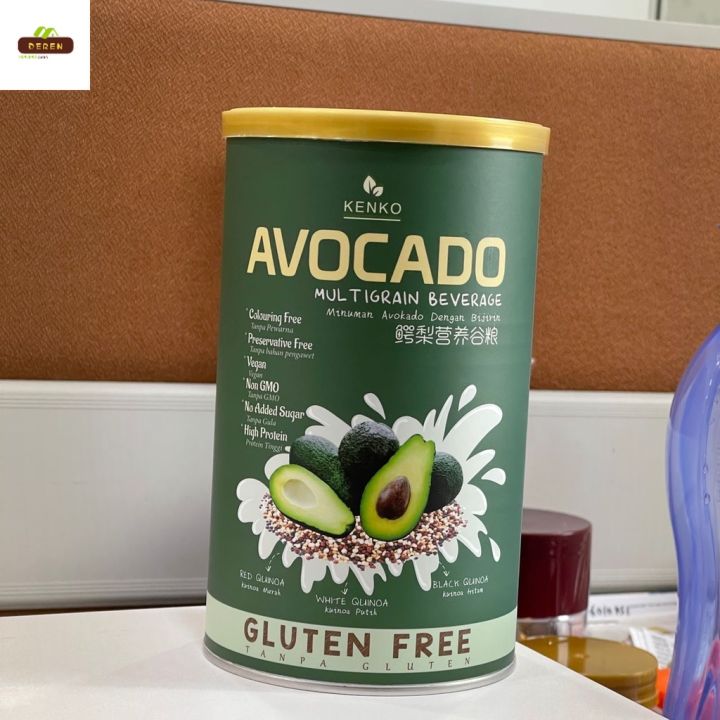 (Deren Hall) "HALAL GENKO KENKO Avocado Multigrain Protein Beverage 500g | Nutritious Grain ...