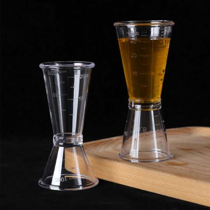 Top100 Jigger Measure Cup Gelas Ukur Takar Transparan Bagus 10 20ml 20 40ml Lazada Indonesia