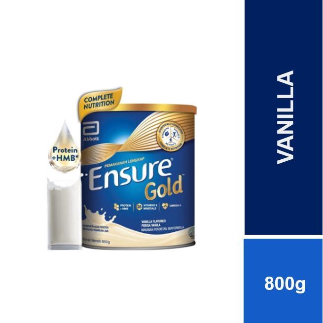 Ensure Gold Milk Powder 800g vanilla | Lazada