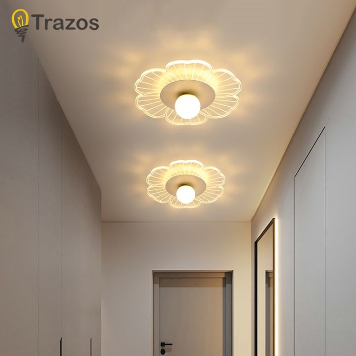 TRAZOS Gold White New Modern LED Chandelier Lights Indoor Lighting ...