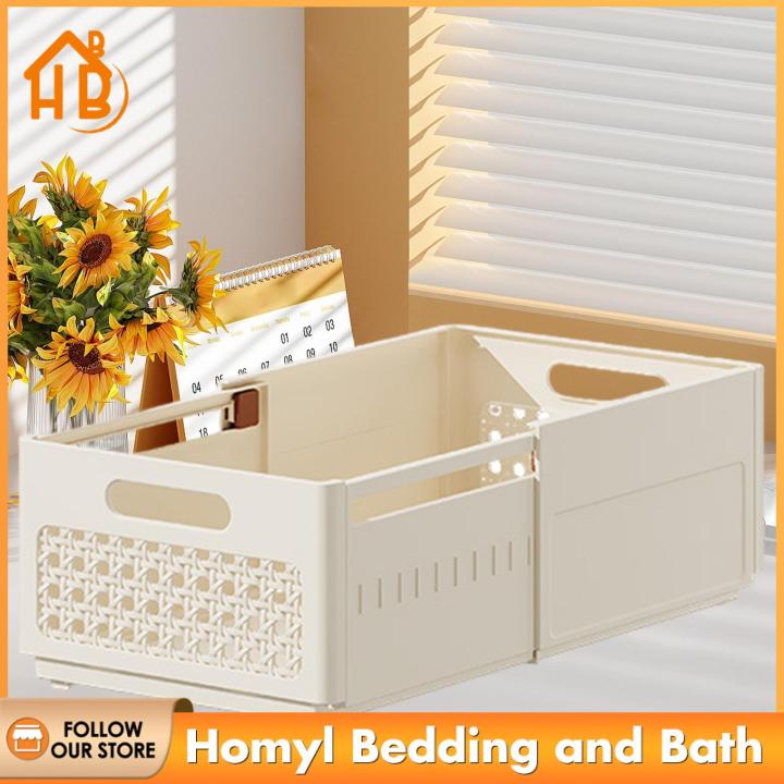 Homyl Storage Bin Adjustable Storage Container Separator Expandable ...