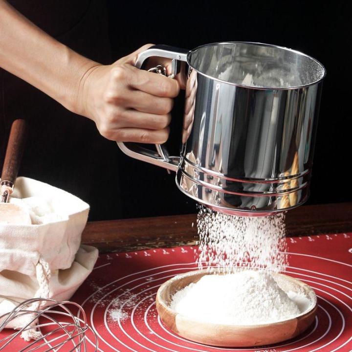 STAINELESS STEEL FLOUR SHAKER BAKING SHAKER | Lazada