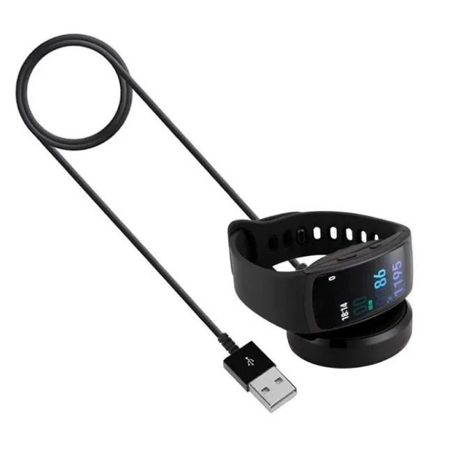 AC DC Smart Watch USB Charger for Samsung Gear Fit 2 PRO SM-R360 SM-365 ...