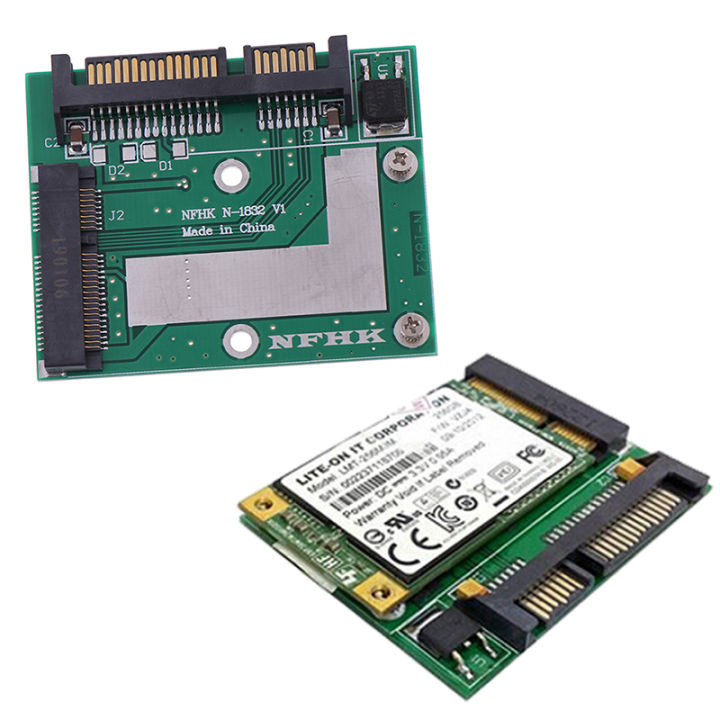 mSATA SSD to 2.5'' SATA 6.0gps adapter converter card module board mini ...