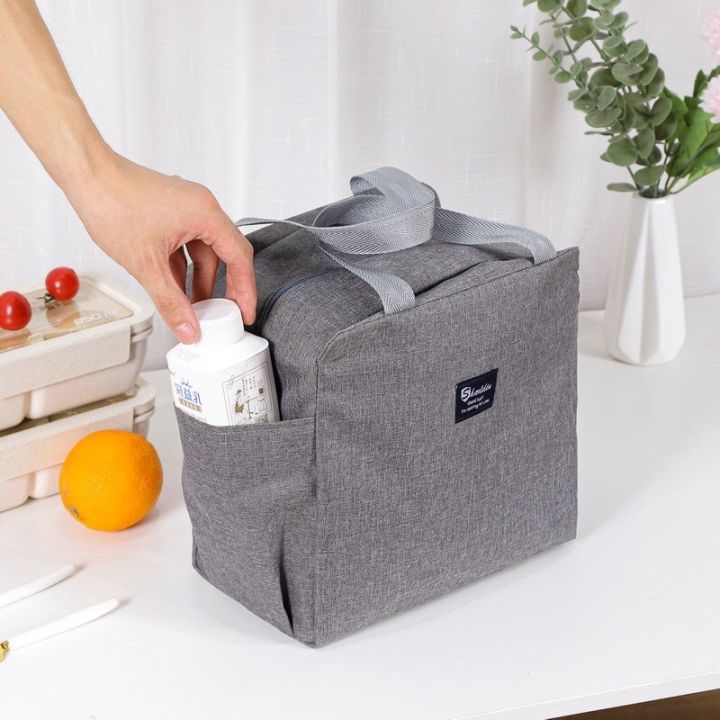 Aluminum foil thickened warm lunch box bag waterproof belt rice bag ...