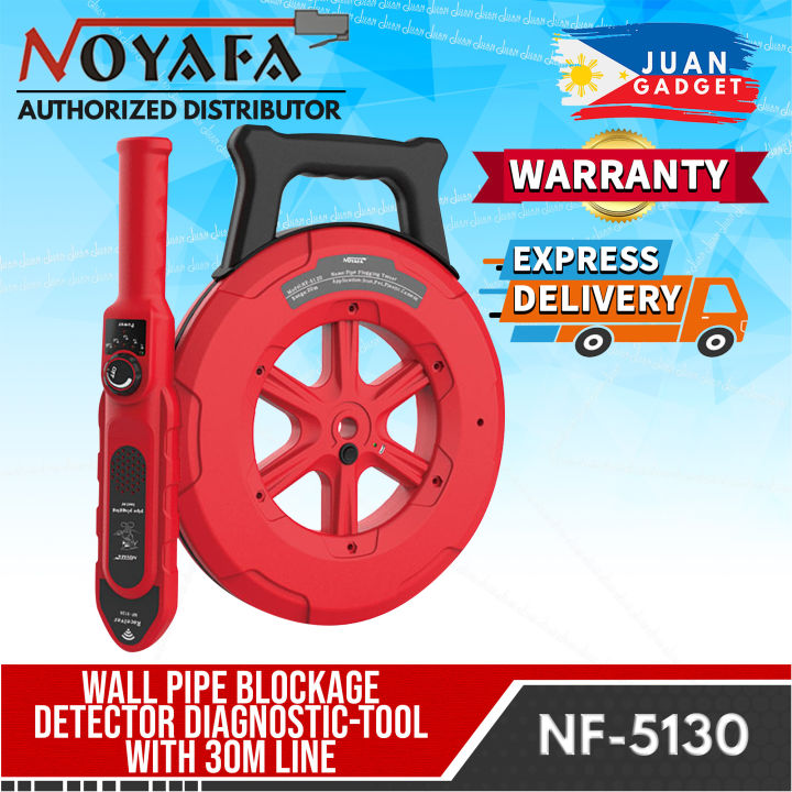 Noyafa NF-5130 Wreless Plugging Tester Wall Pipeline Detector Plugging ...